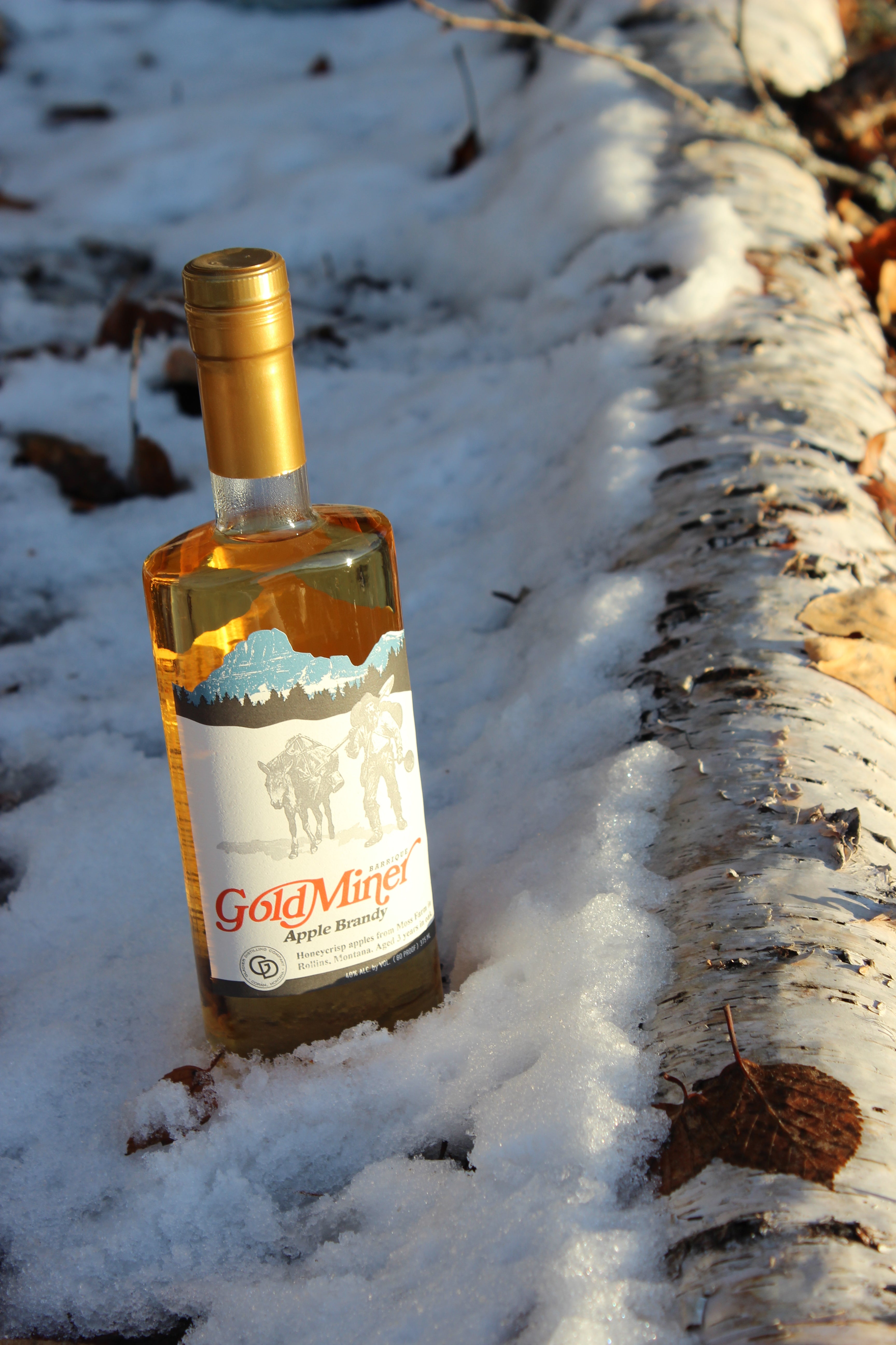 Glacier Gold Miner Apple Brandy – Big Thirst