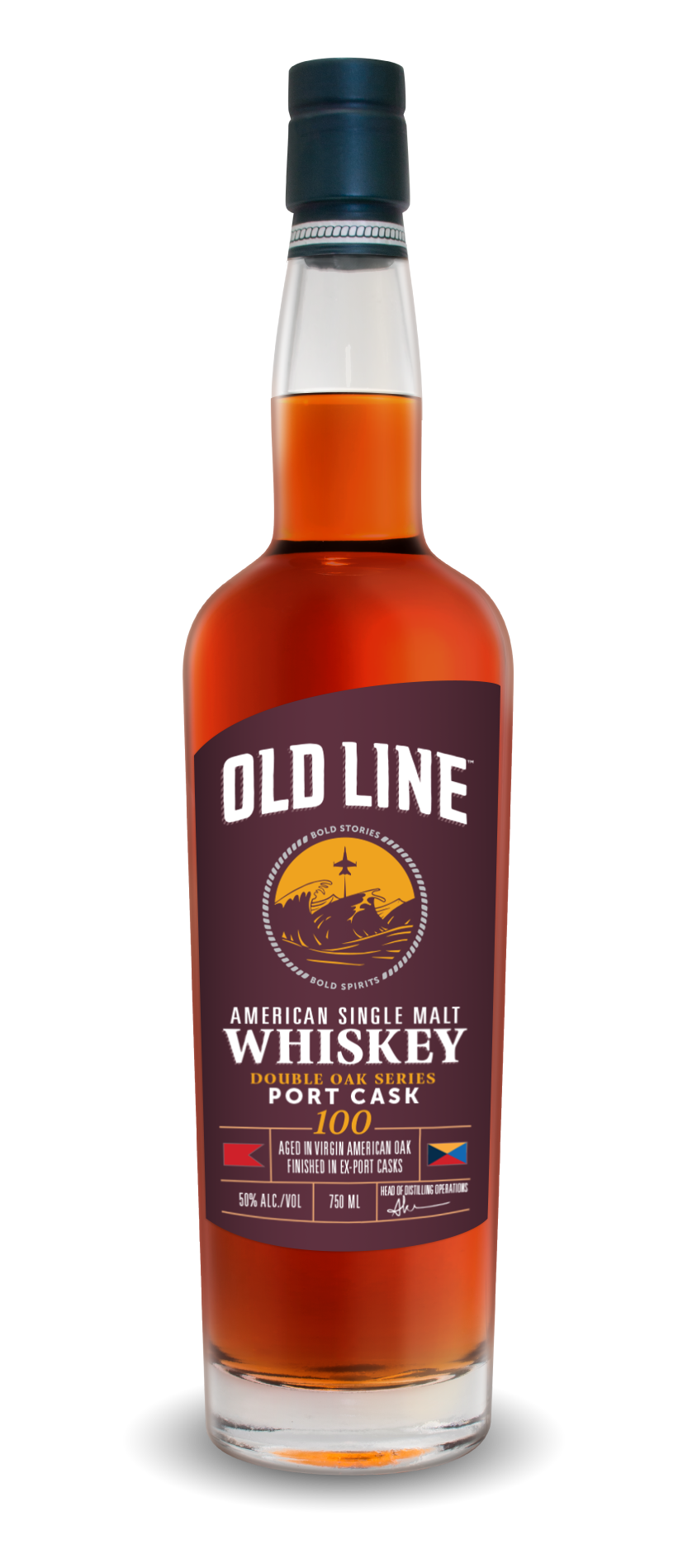 Old Line Port Cask Finish American Single Malt – Big Thirst