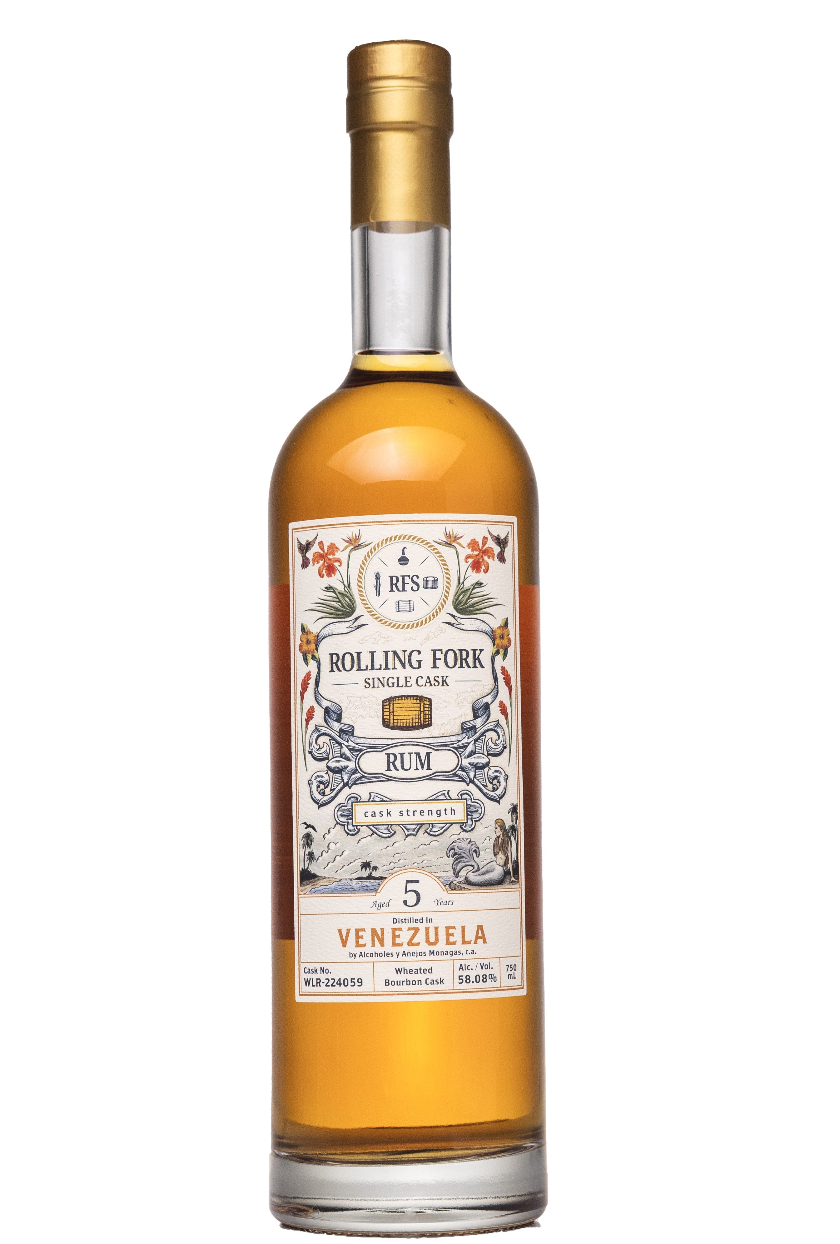 5 YO Single-Cask Rum Distilled in Venezuela – Big Thirst