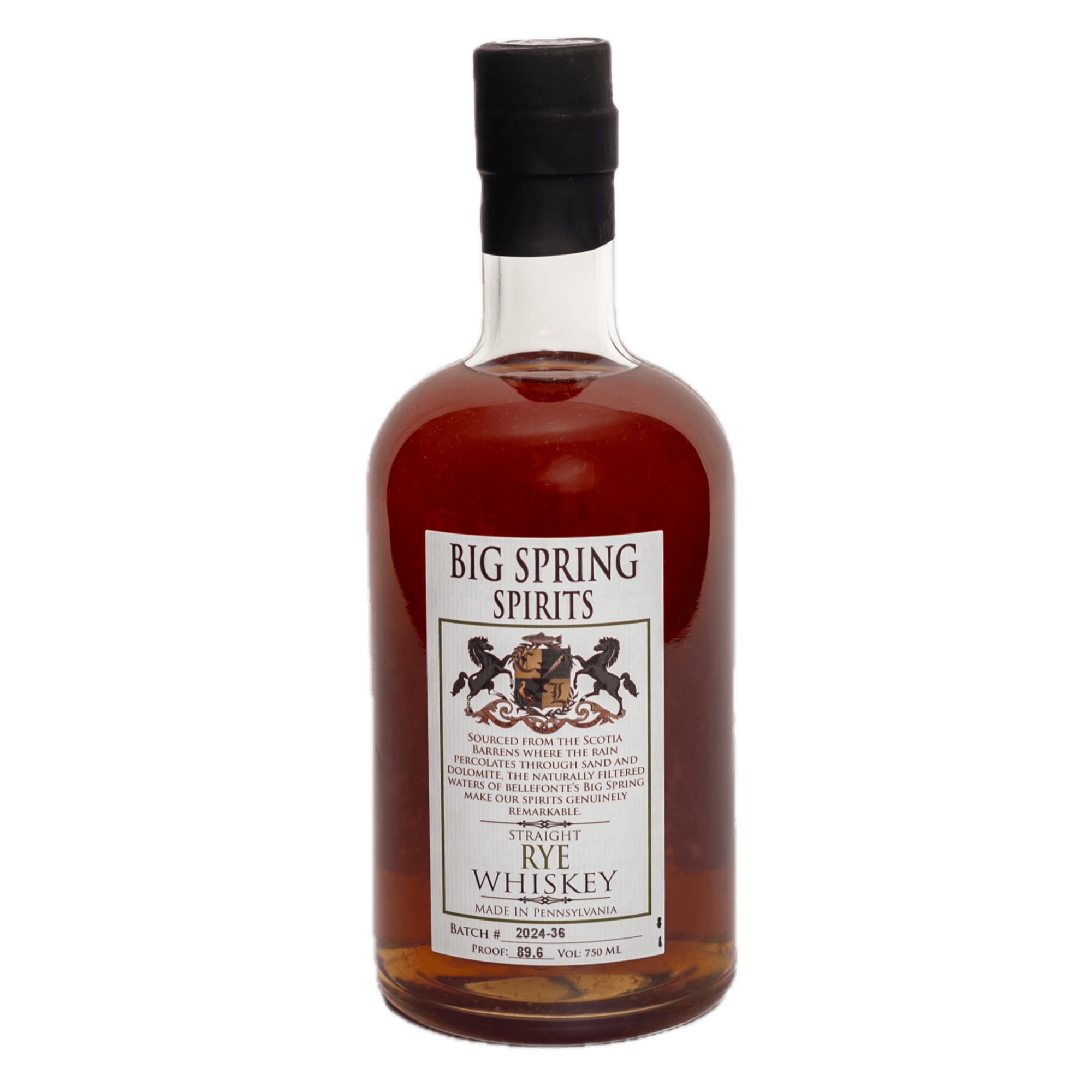 Big Spring Spirits Straight Rye Whiskey – Big Thirst