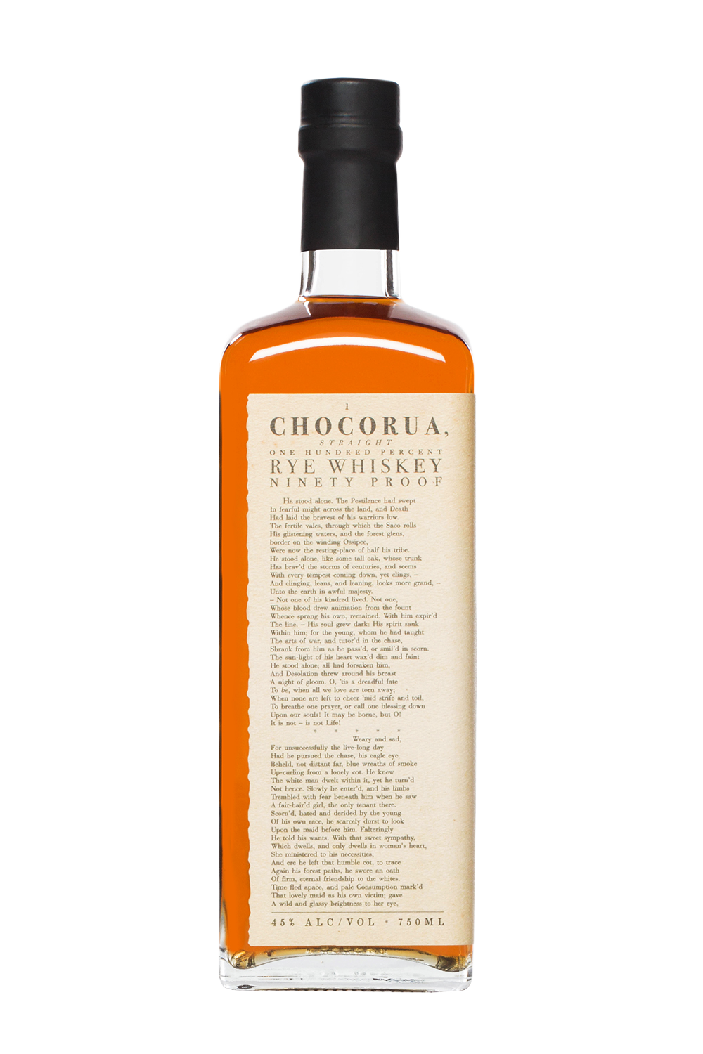 Chocorua Straight Rye Whiskey – Big Thirst