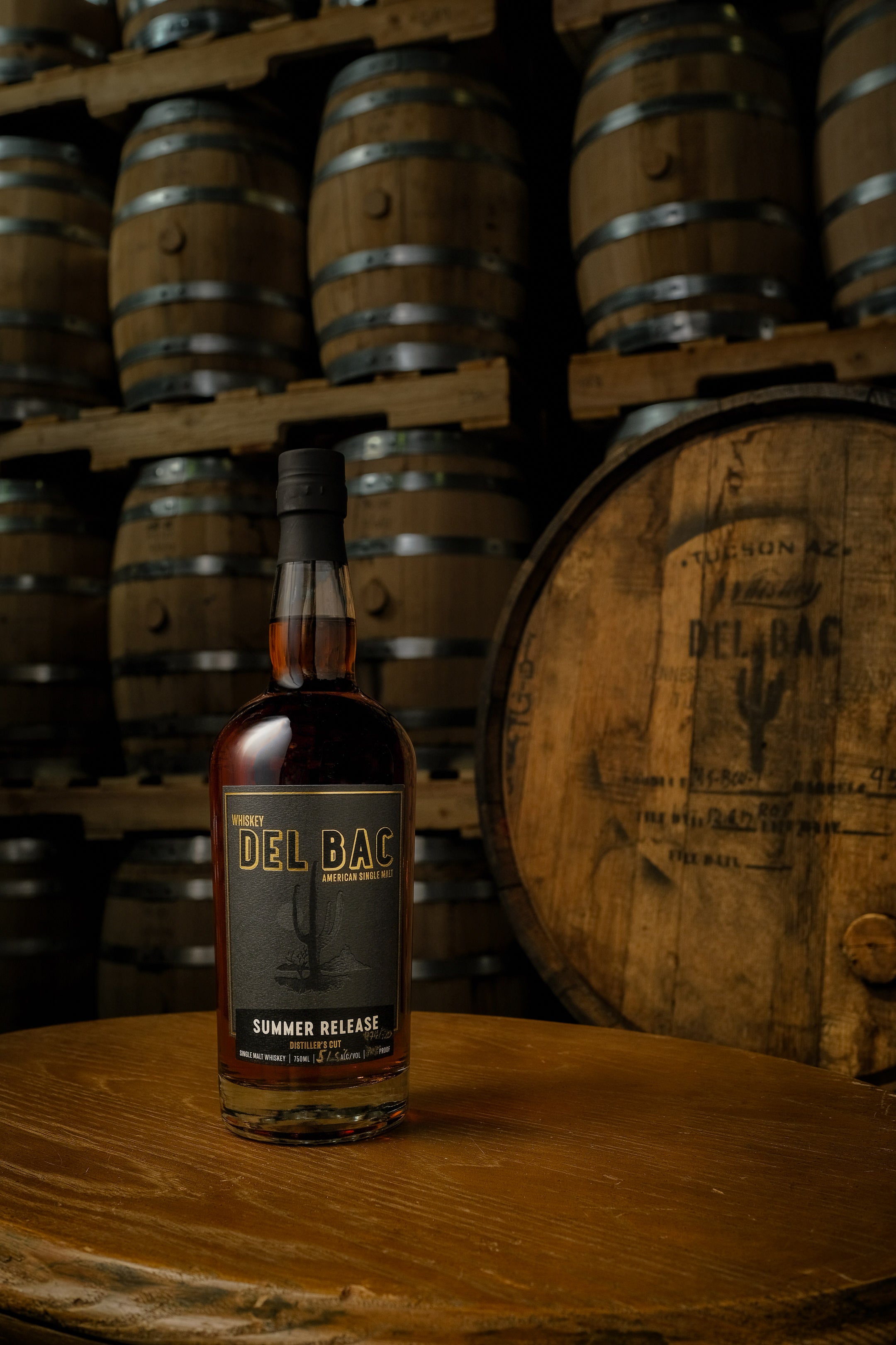Whiskey Del Bac - Summer Distiller's Cut American Single Malt – Big Thirst