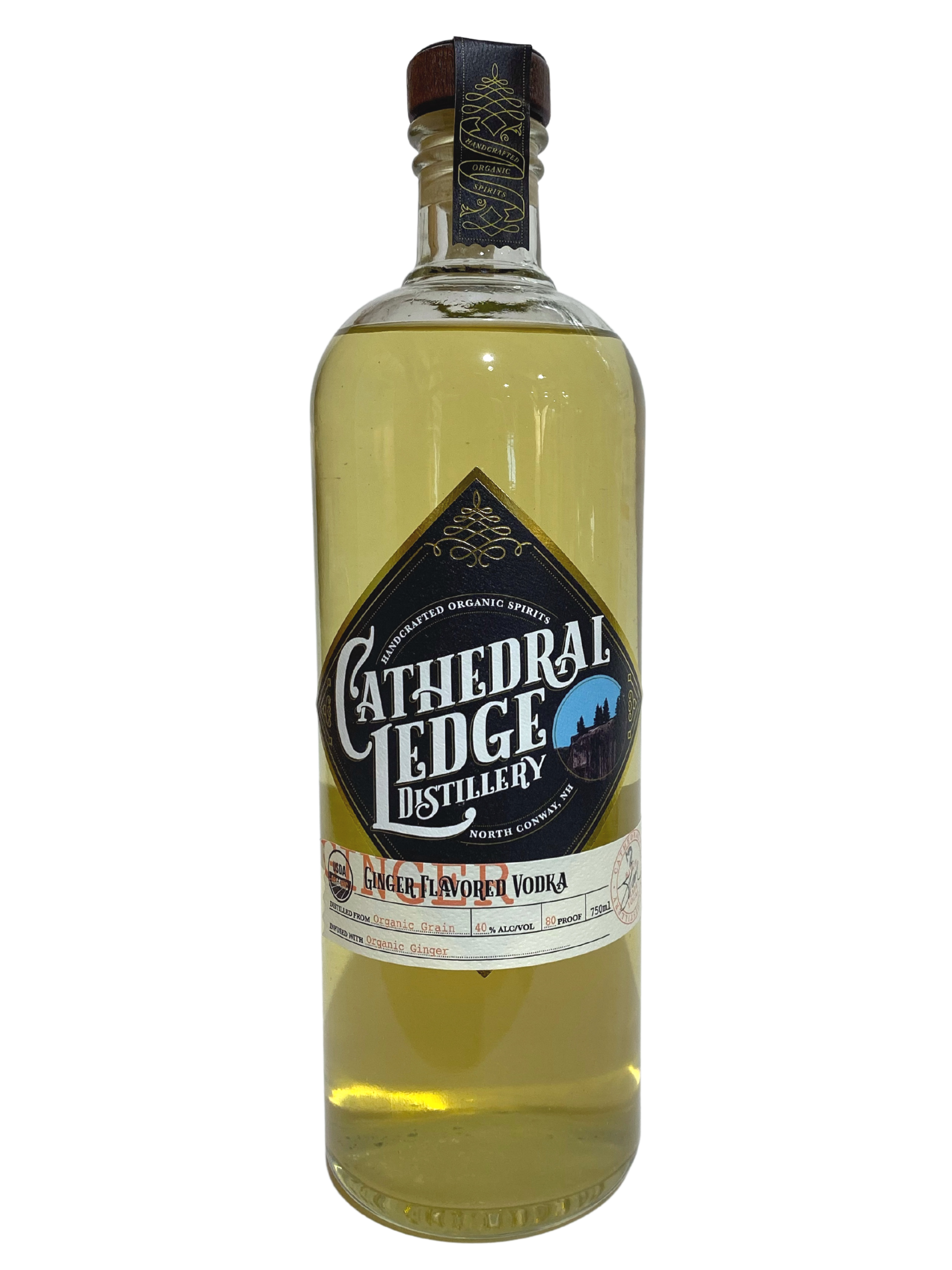 Cathedral Ledge Organic Ginger Flavored Vodka – Big Thirst