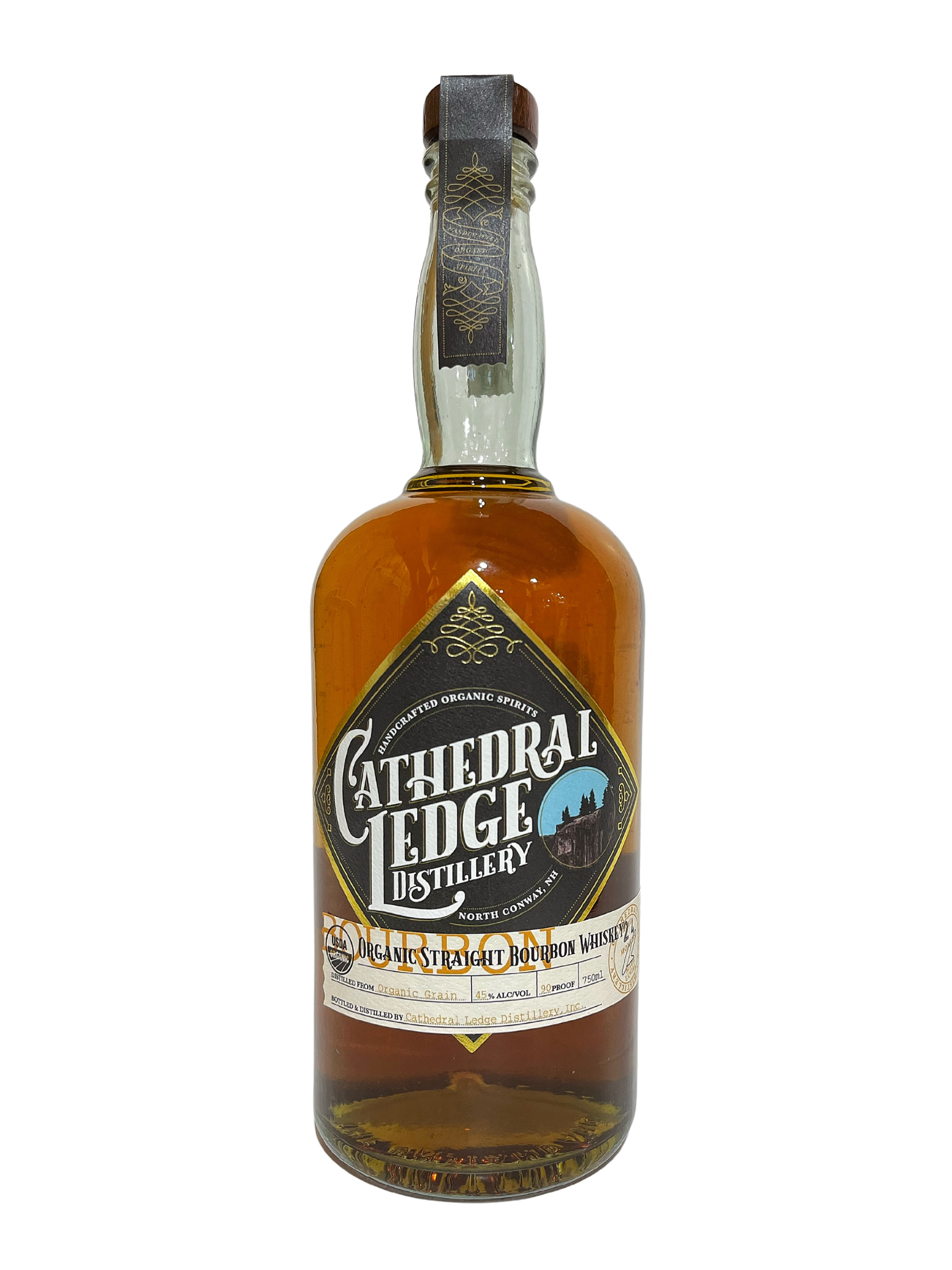 Cathedral Ledge Organic Straight Bourbon – Big Thirst
