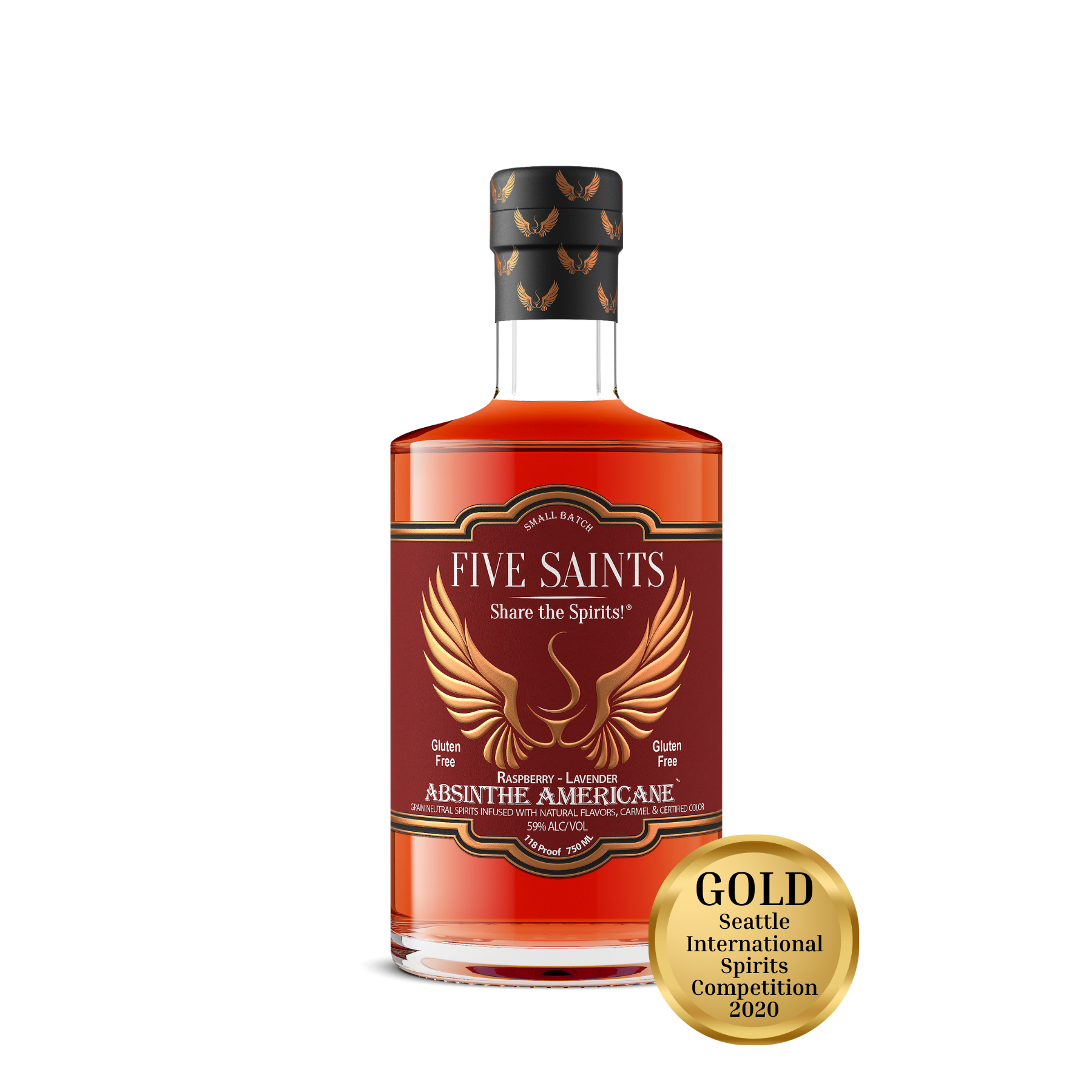 Five Saints Raspberry-Lavender Absinthe – Big Thirst