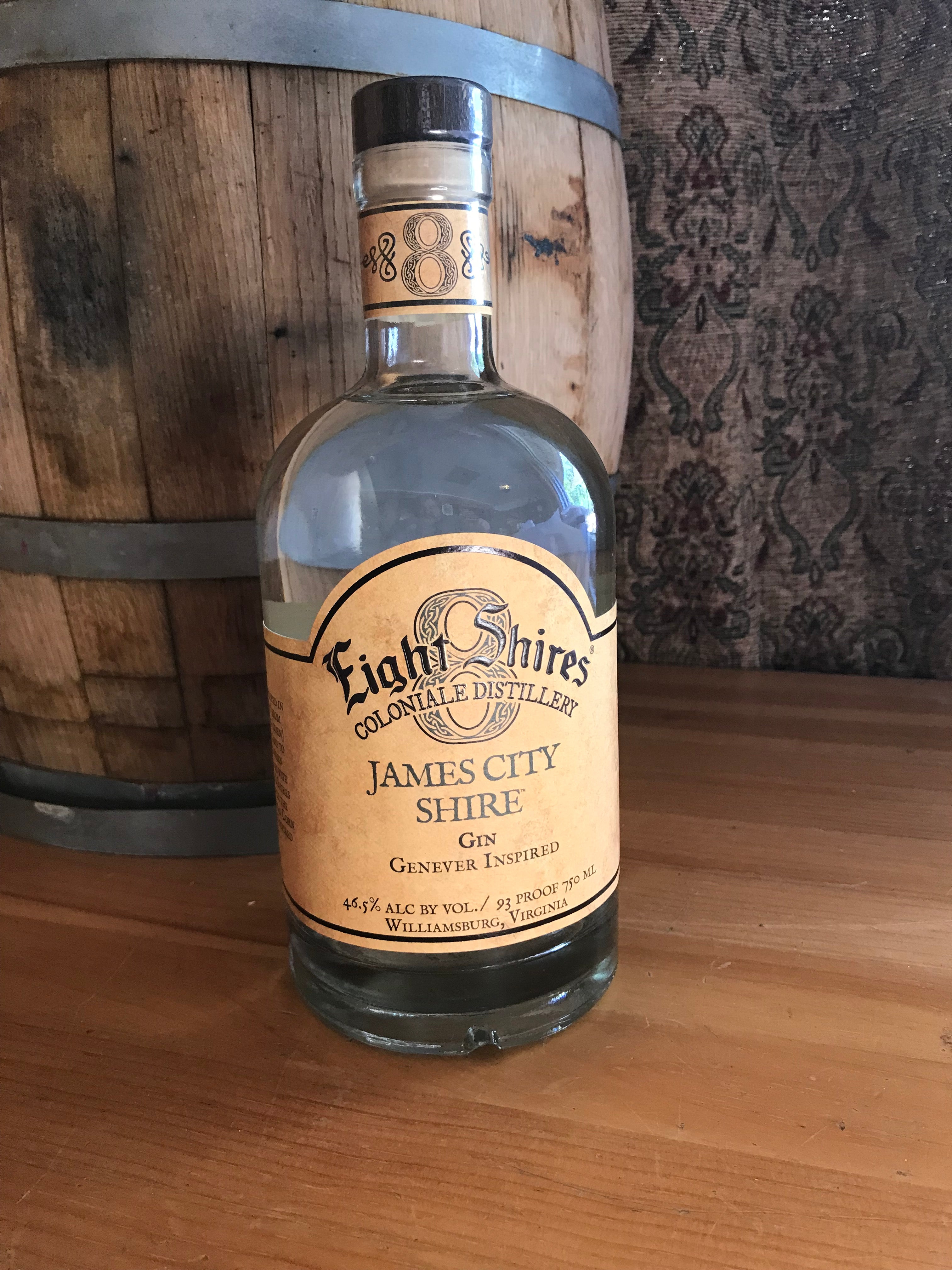 Eight Shires Coloniale - James City Genever Gin – Big Thirst
