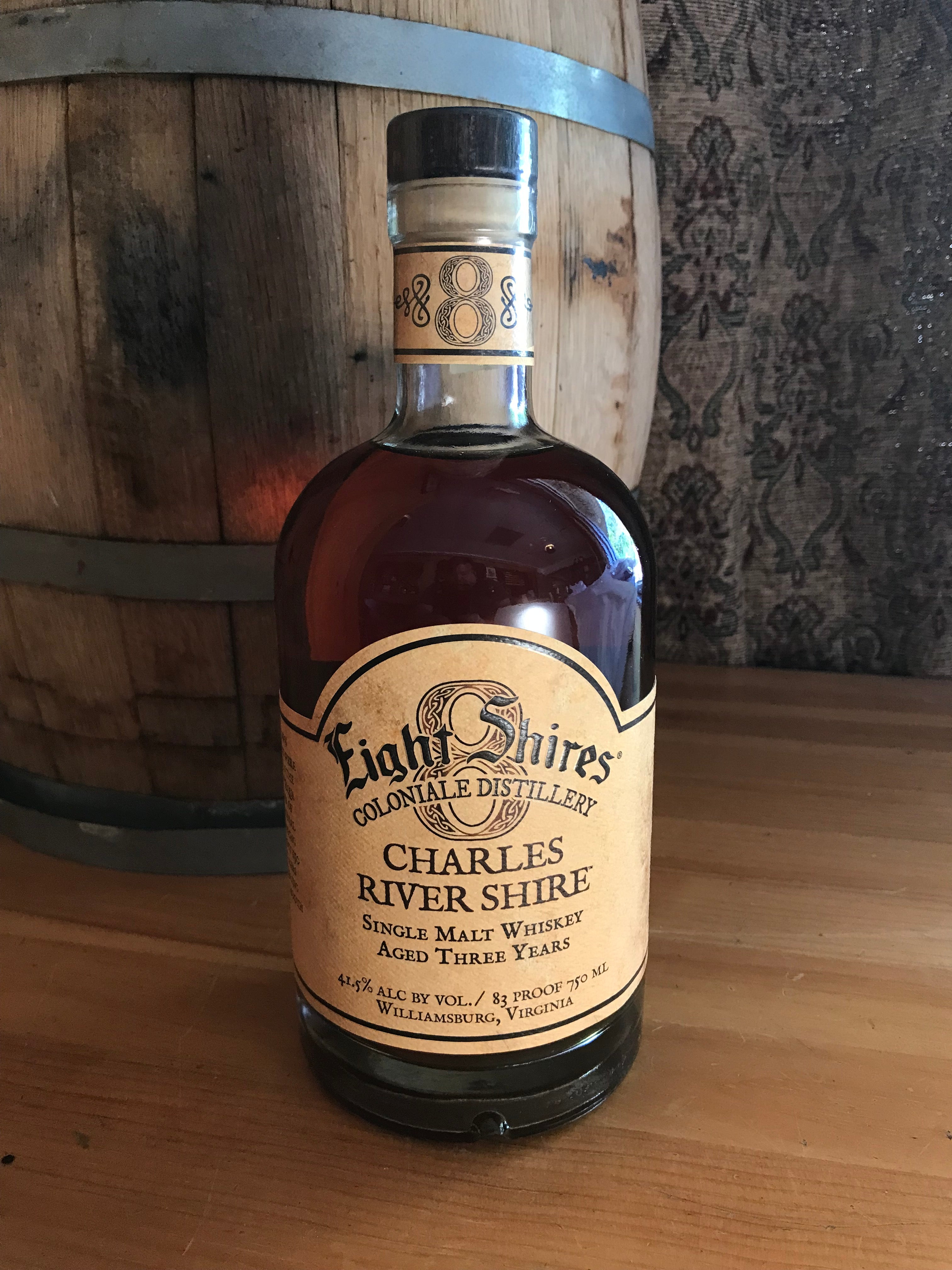 Eight Shires Coloniale - Charles River Shire Single Malt Whiskey – Big ...